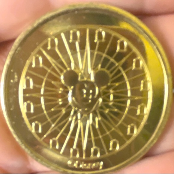 Disney | Accessories | Disney Magic Key Golden Medallion California ...